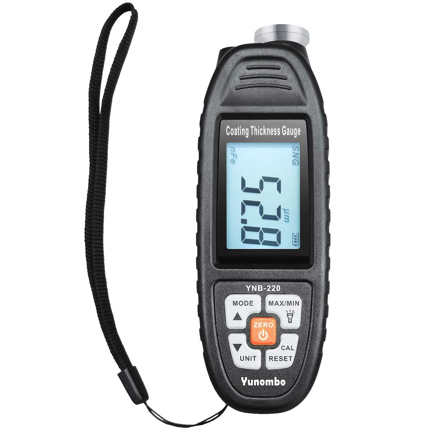 Digital Paint Thickness Gauge Paint Depth Meter Coating Thickness ...