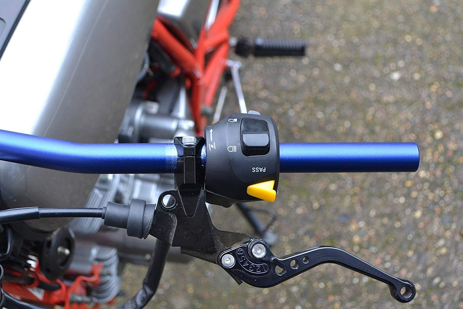 Motorbike Handlebar Drag Bar 7/8″ 22mm for Streetfighter Scrambler ...