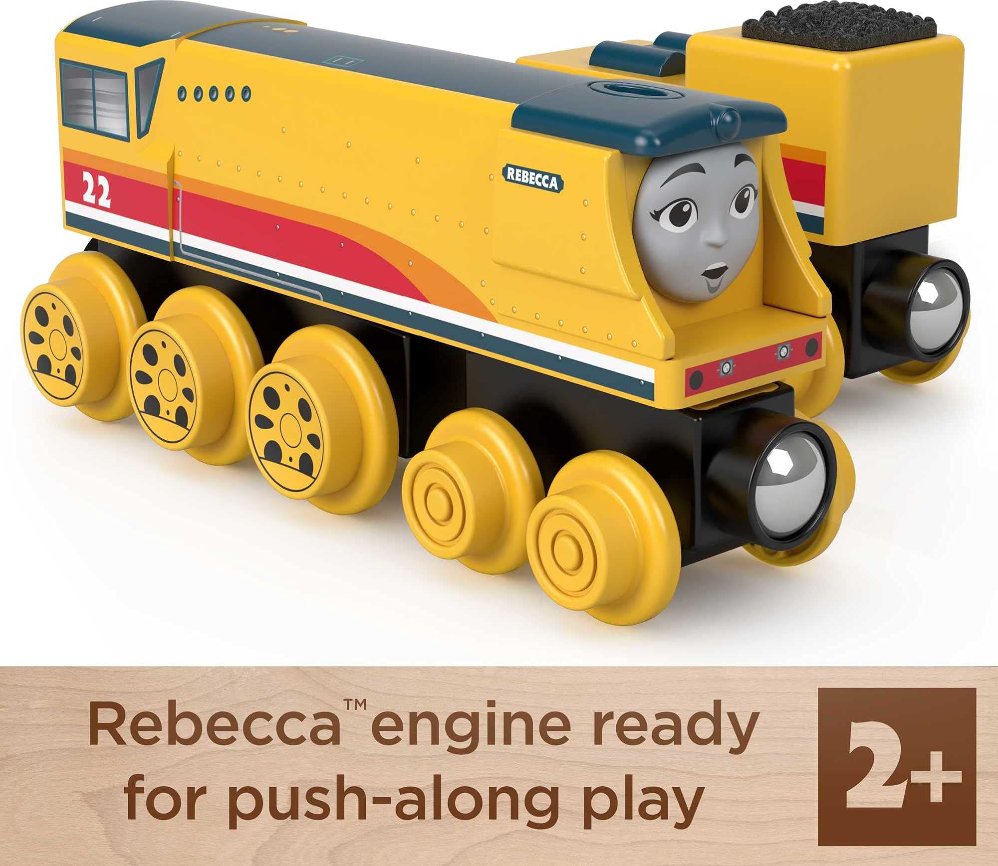 Mua Thomas & Friends Wooden Railway, Rebecca Toy Train, Push-Along ...