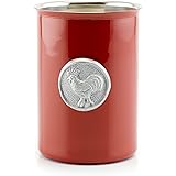 Amazon.com: Farmhouse Rooster Kitchen Utensil Ceramic Holder: Kitchen ...
