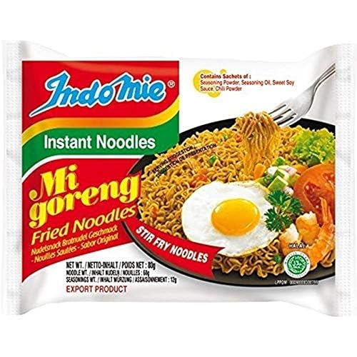 Indomie Foods Mi Goreng Instant Noodles Halal Certified, Original ...