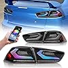 Archaic Colorful Tail Lights for Lancer EVO X 2008-2020,w Animation DRL ...