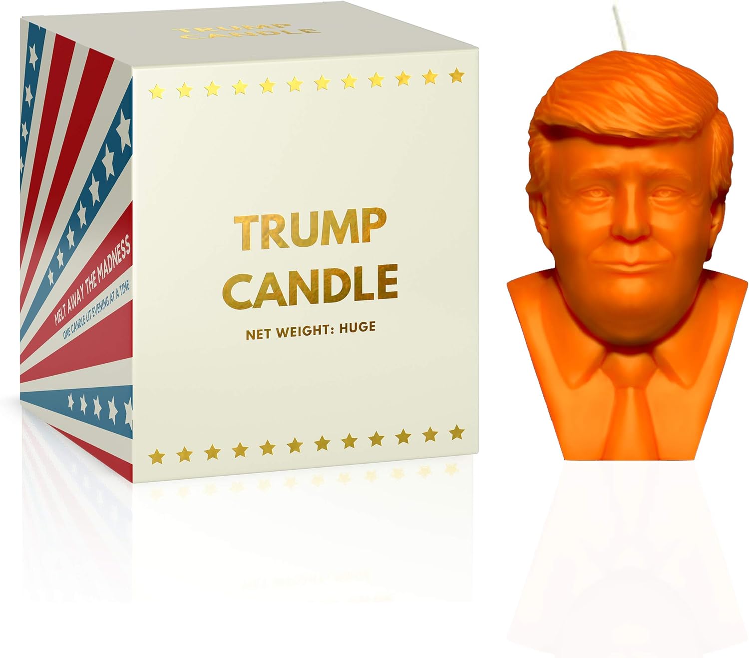 Donald Trump Candle - Orange Scented Candle - Net Weight HUGE - Funny ...