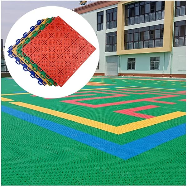 Recycled Rubber Safety Tiles Rubber-Cal Eco-Safety Interlocking ...