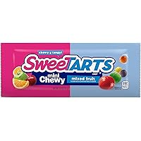 Amazon.com : SweeTARTS Mini Chewy Candy, 1.8 ounce Pouch, 24 ct : Candy ...
