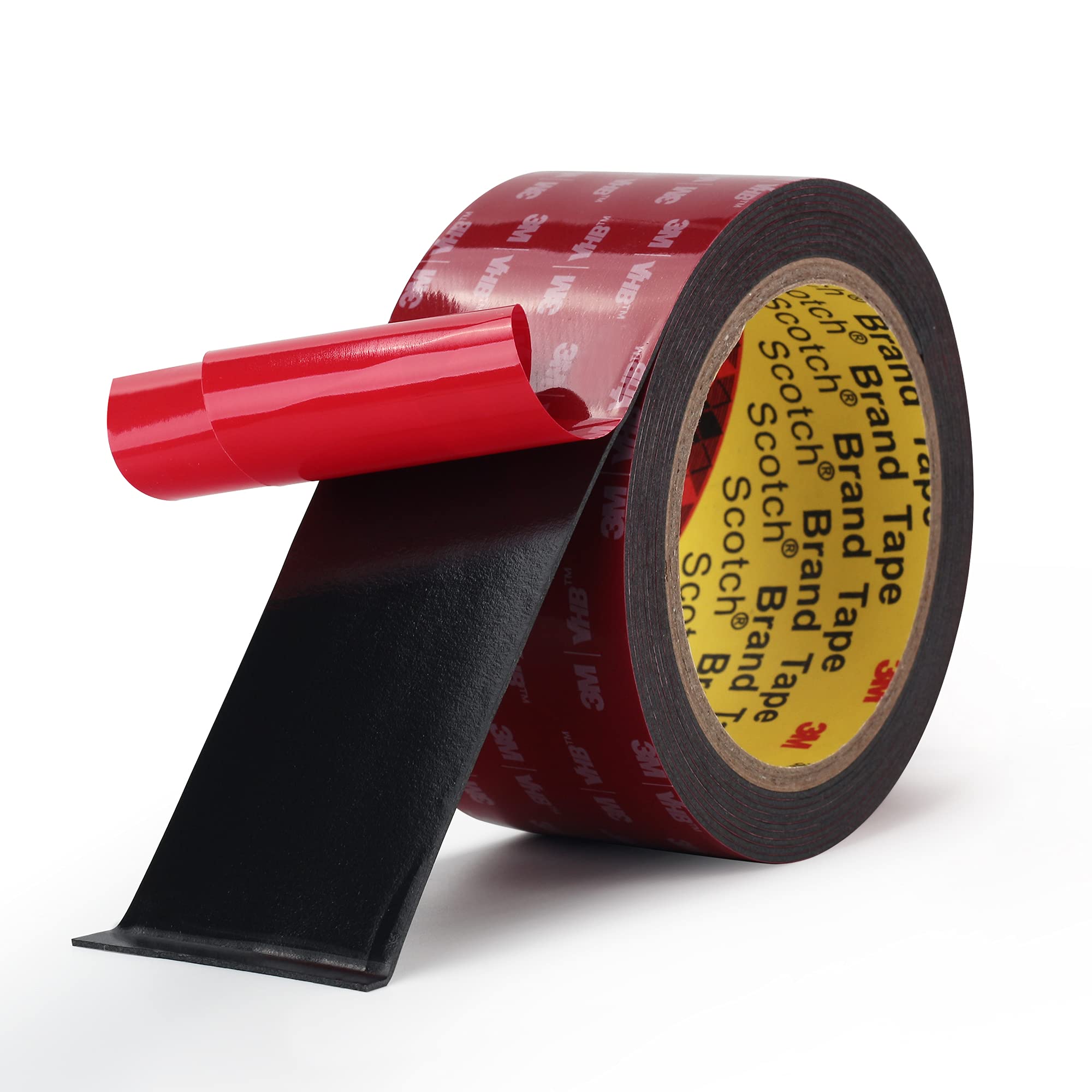 3M Double Sided Mounting Tape 5925 VHB 2" Width Black Foam Tape High ...