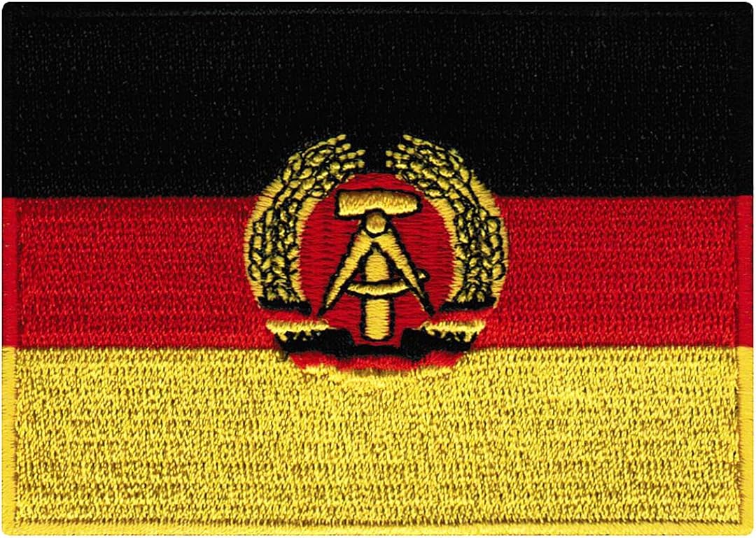 Amazon.com: East Germany Flag Embroidered Patch Iron-On German Cold War ...