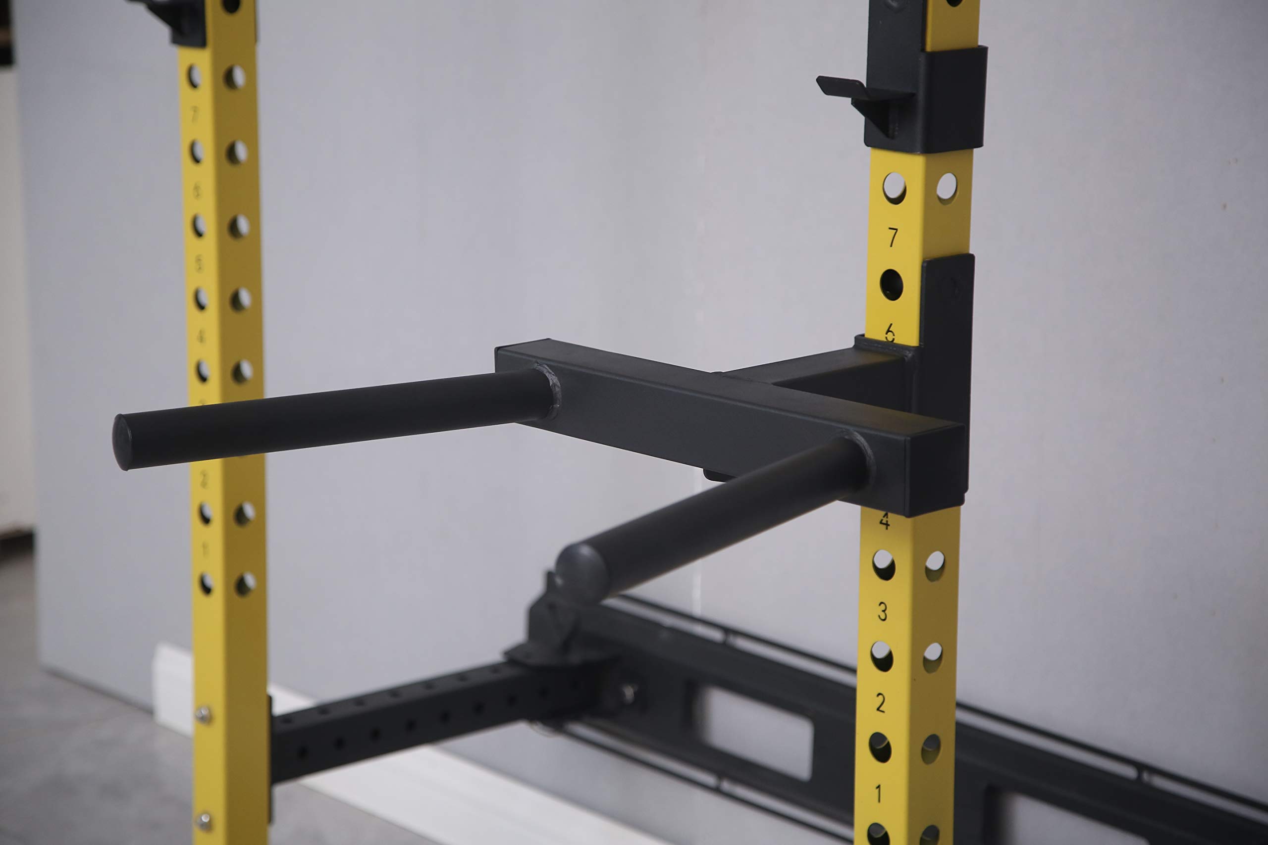 Mua HulkFit Y-Dip Bar Attachment for Wall Mounted Power Cage Black trên ...