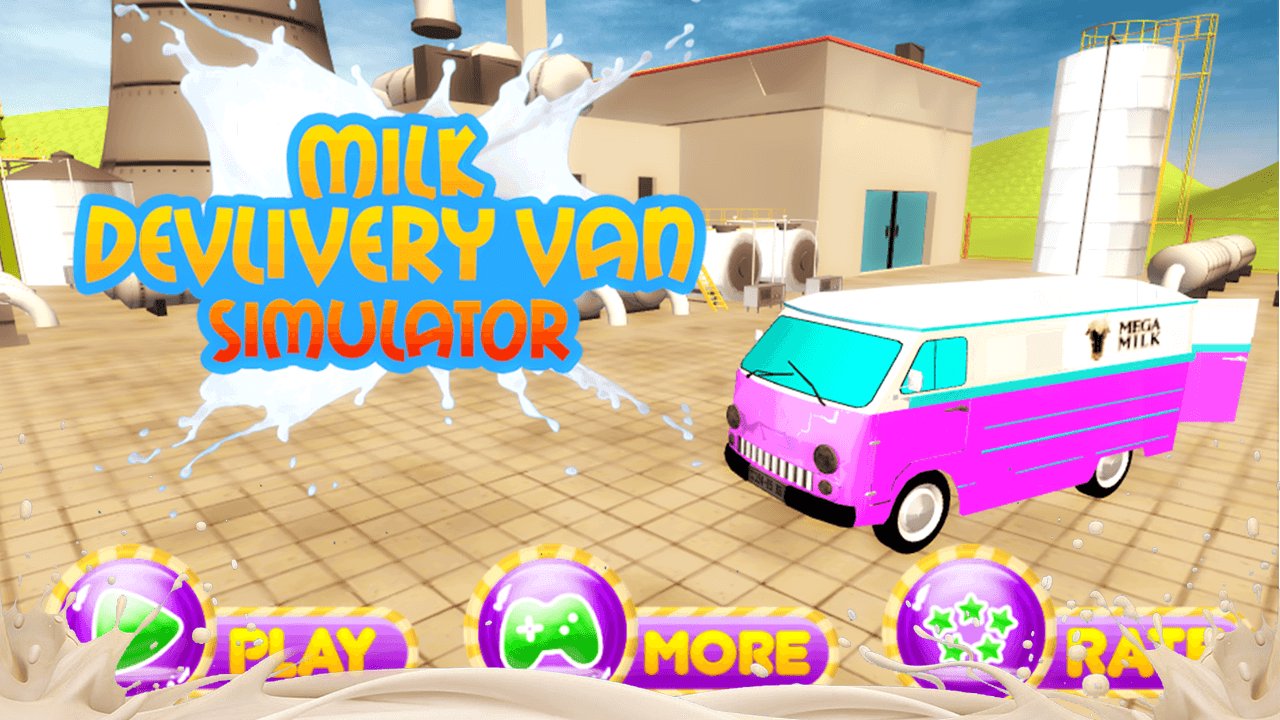 Milk Delivery Driver Simulator 3D: Delivery Tycoon Food Transporter in ...