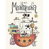 Amazon.com: Minimania Volume 1 - Coloring Book with little cute Wonder ...