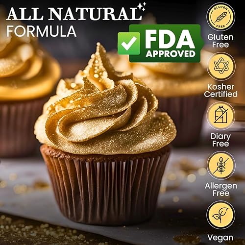 Edible Gold Dust For Cakes