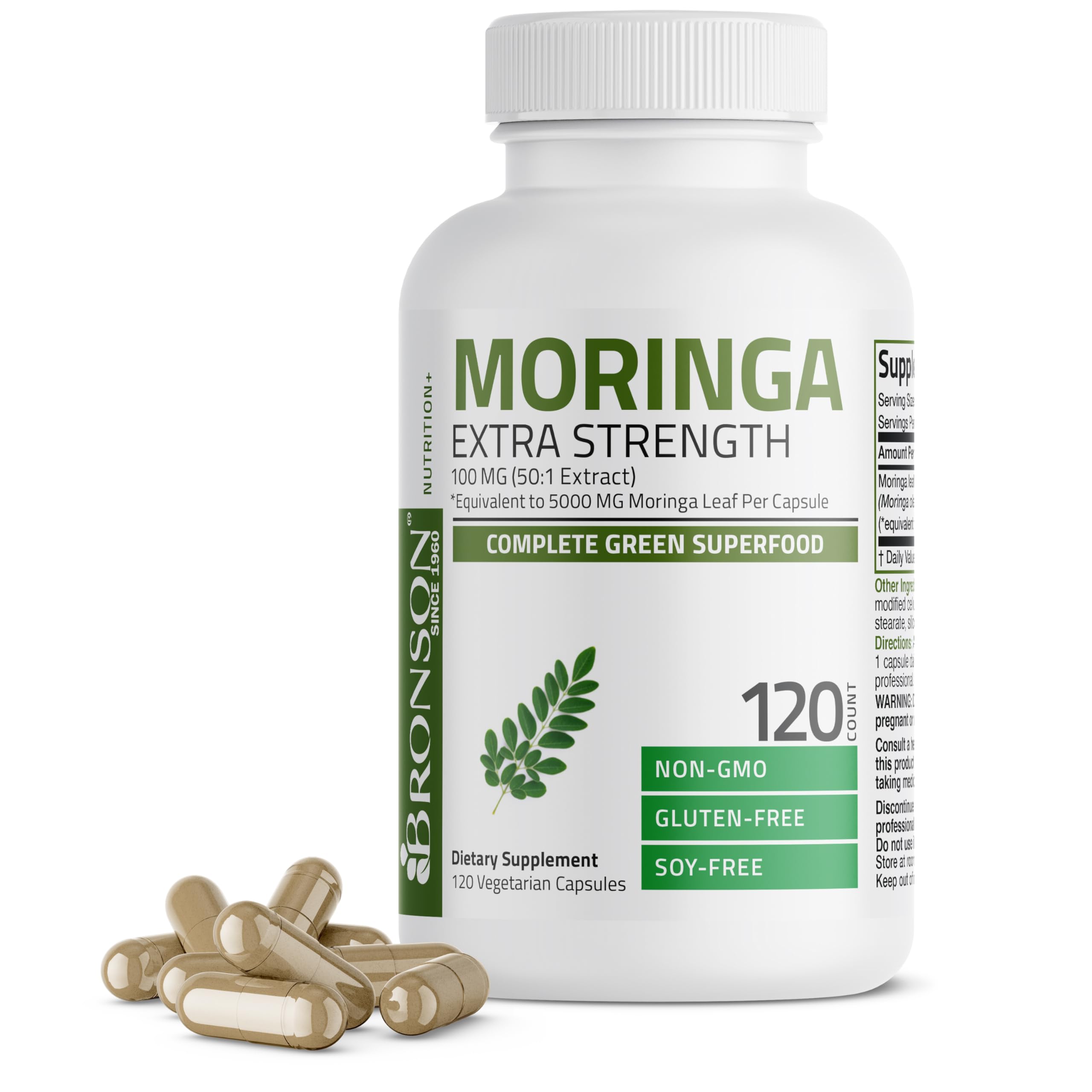 Mua Bronson Moringa Extra Strength Capsules Moringa Oleifera Powder ...