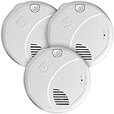 First Alert SMI100-AC, Hardwire Interconnect Smoke Alarm with Battery ...