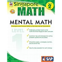 Singapore Math – Mental Math Level 1 Workbook for 2nd Grade, Paperback ...