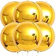 Amazon.com: KatchOn, Large Gold Foil Balloons - 22 Inch, Pack of 6 ...