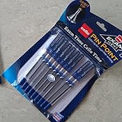 Cello Pinpoint Ball Pen (Pack of 10 pens - Blue) | Lightweight ball ...