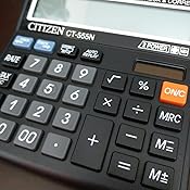 Citizen CT-555N Desktop Calculator: Amazon.in: Office Products