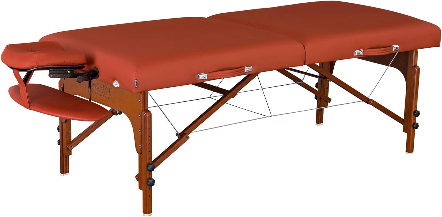 Master Massage Santana Wood Portable Massage Table Package with Memory ...