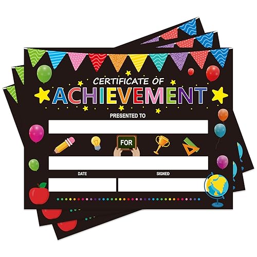 Pack of 35 Preschool Diploma Kindergarten Certificates for Kids ...