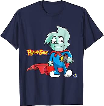 Amazon.com: Humongous Entertainment: Pajama Sam T-Shirt: Clothing