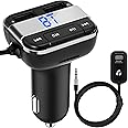 Amazon.com: Cigarette Lighter Bluetooth FM Transmitter - Universal ...