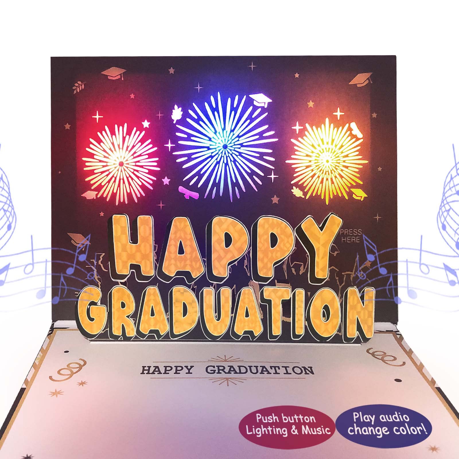 DTESL Graduation cards 2025 pop up Greeting Card, Congratulations ...