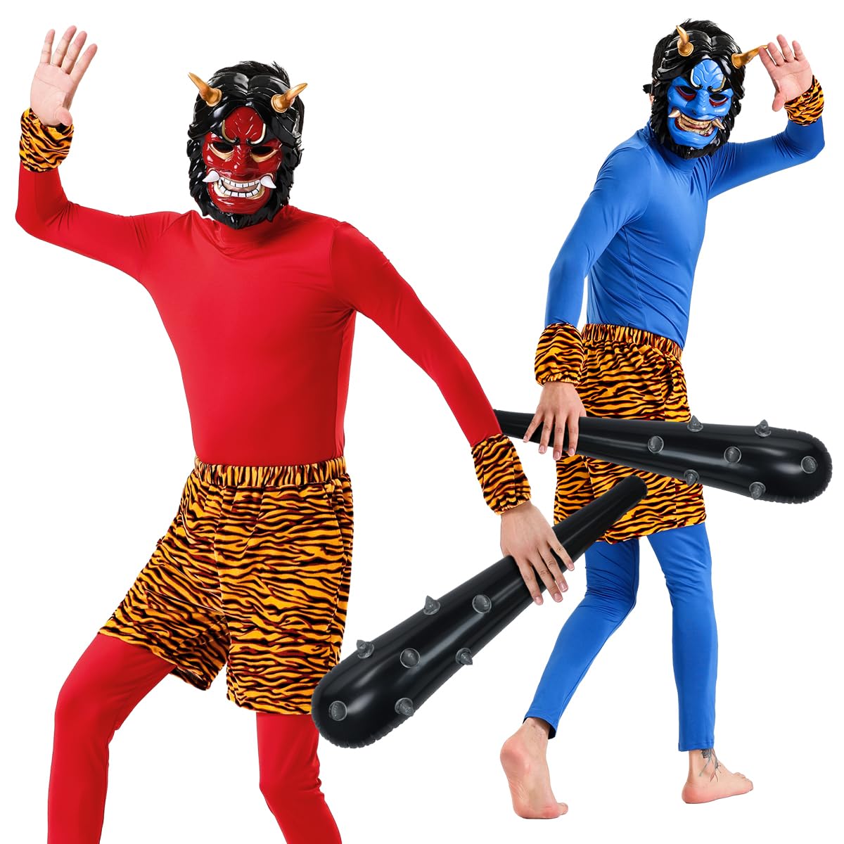 Mua [HOLOUN] Setsubun Demon Costume, Red Demon, Blue Demon, Cosplay, 5 ...