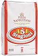 Amazon.com : Le 5 Stagioni Pizza Napoletana Italian "00" Soft Wheat ...