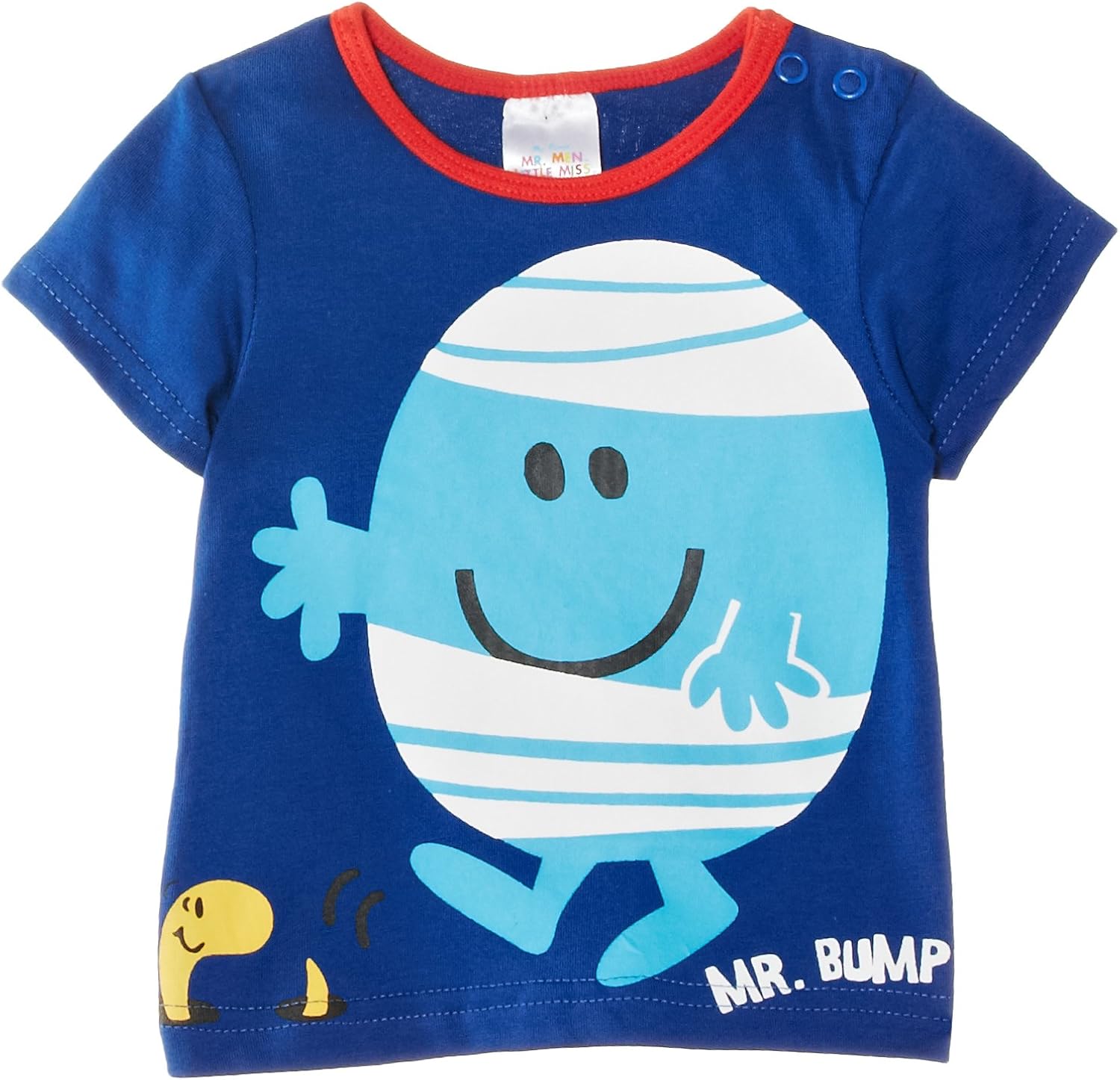 Mr Men Boys' Mr Bump Tee T-Shirt, Blue, 9-12 Months: Amazon.co.uk: Clothing