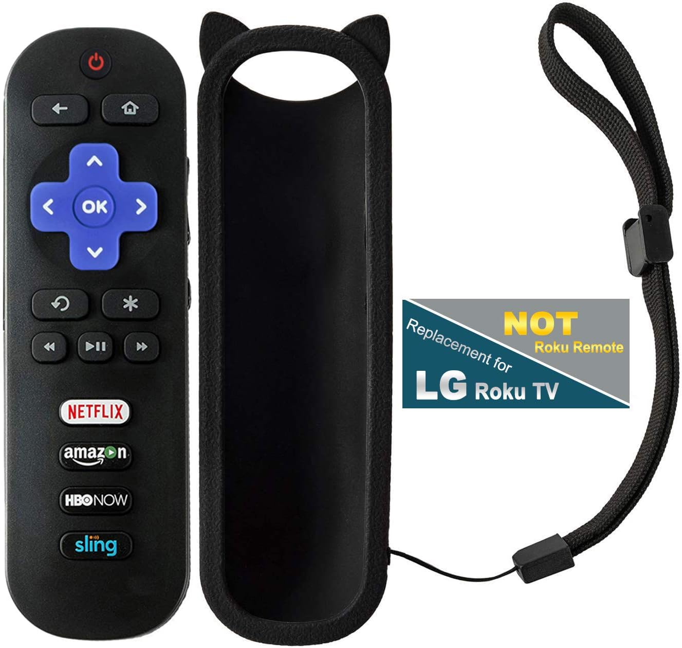 Amazon.com: Replacement for LG Roku TV 55LF5700 65LF5700 Remote Control ...
