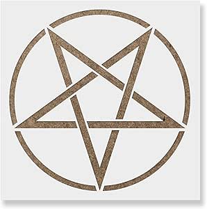 Amazon.com: Pentacle Stencil - Reusable Stencils for Painting - Mylar ...