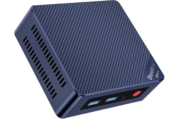 Beelink Mini PC, Intel 12th Gen Alder Lake- N95(up to 3.4GHz), 16GB ...