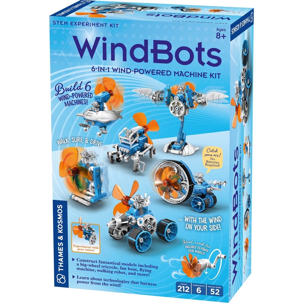 Mua Thames & Kosmos WindBots 6-in-1 Engineering STEM Kit | Build 6 Wind ...