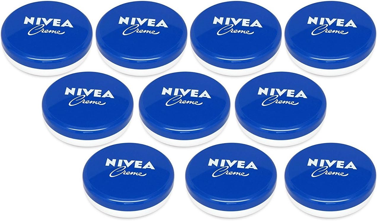 10x Nivea CREME Soft Moisturising Cream FACE HAND BODY Moisturiser 50ml ...