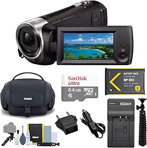 Amazon.com : Sony HD Video Recording HDRCX405 HDR-CX405/B Handycam ...