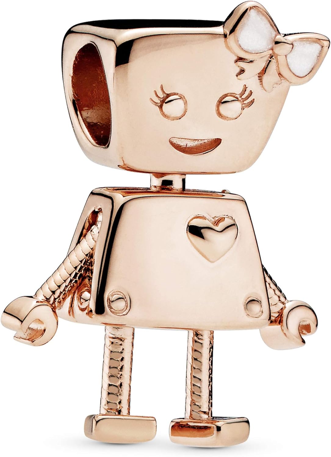 Amazon.com: Pandora Jewelry Bella Bot Pandora Rose Charm: Clothing