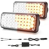 Amazon.com: BooYu 1-Pcs Battery Operated LED Wireless Emergency Strobe ...