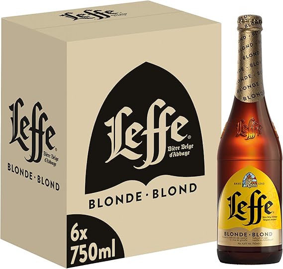 Leffe Blonde 750ml special Bottle 750ml Bottle 6 x 750ml: Amazon.co.uk ...