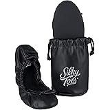 Amazon.com | Women's Portable Foldable Ballet Flats Shoes Pumps Roll Up ...