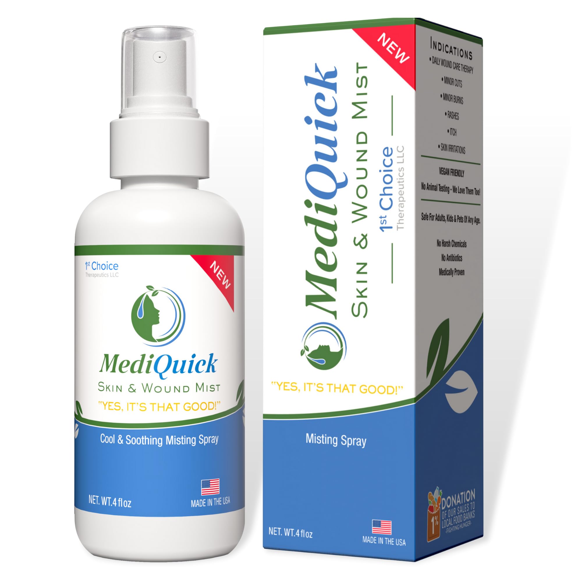 Mua MediQuick Mist Skin & Wound Repair helps speed Healing Naturally ...