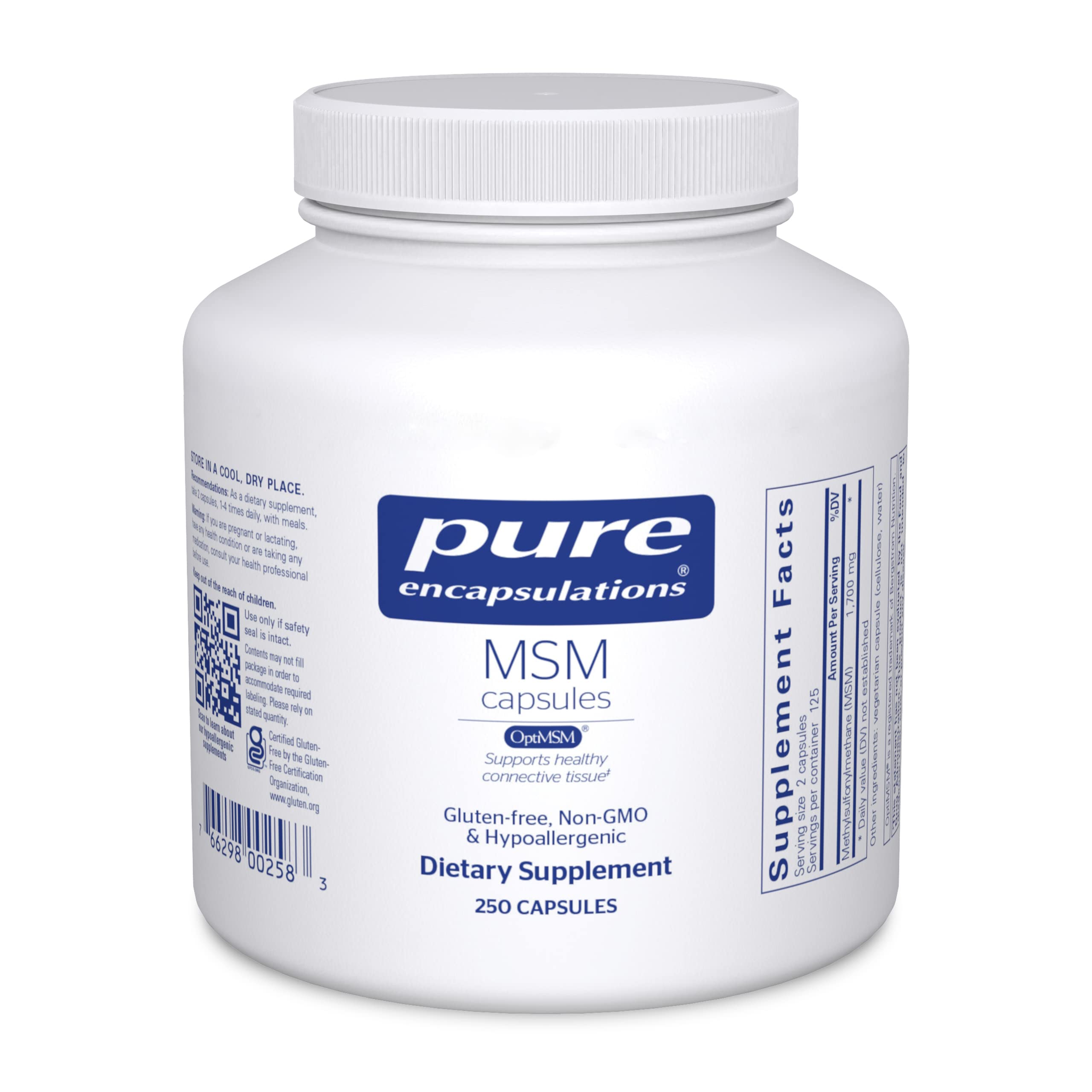 Mua Pure Encapsulations MSM Capsules | Sulfur Supplement to Support Joints, Immune System ...