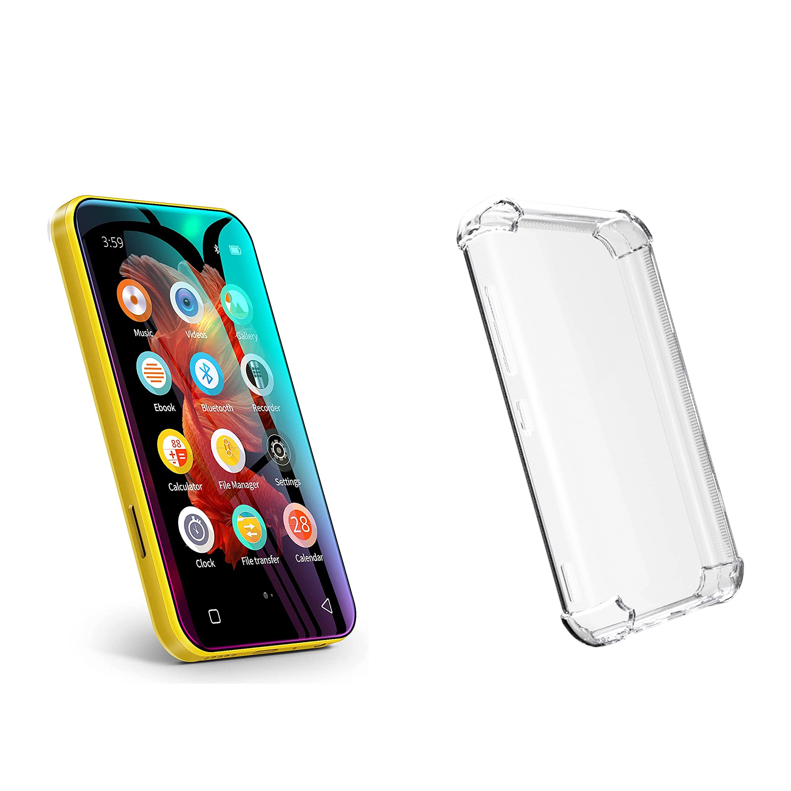 Mua TIMMKOO MP3 Player with Bluetooth, 4.0" Full TouchScreen Mp4 Mp3 ...