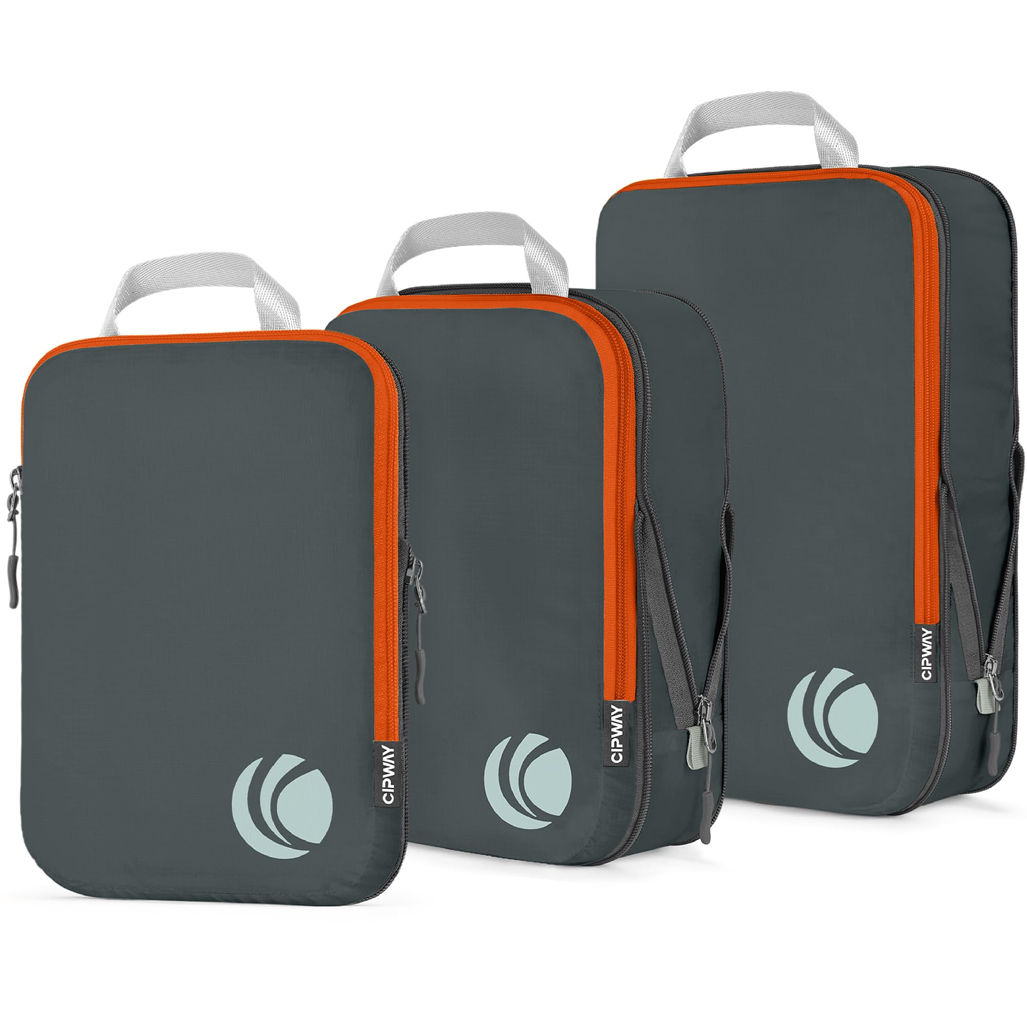 Cipway Compression Packing Cubes, 3 Set Compressible Packing Cubes ...