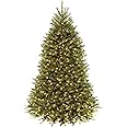 Amazon.com: National Tree Company Pre-Lit Artificial Full Christmas ...