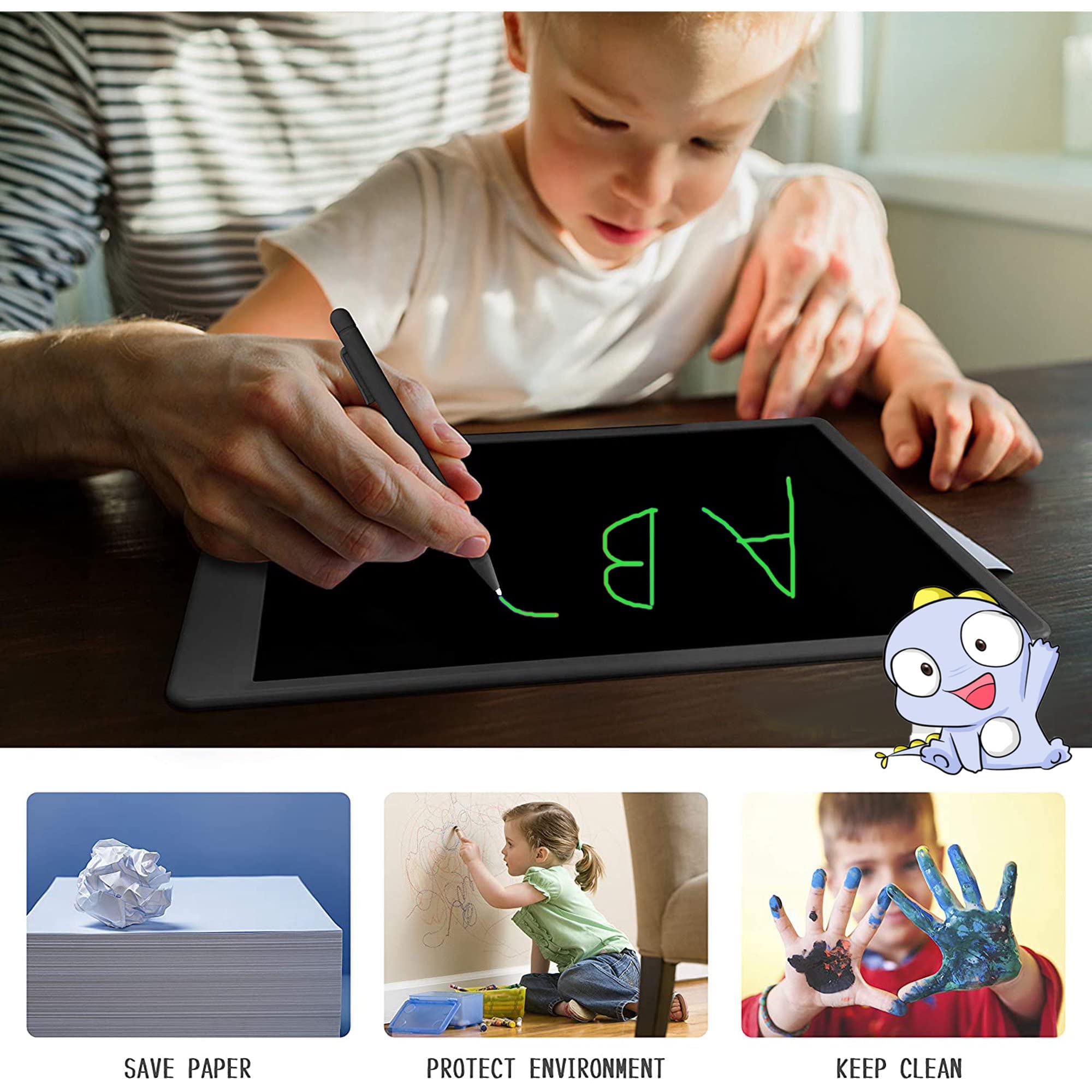 Mua Large Screen Electronic Notepad, 15 Inch Digital Sticky Notes, High ...