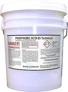 Amazon.com: Phosphoric Acid (Tech Grade) - Rust Remover, Clean Etch ...