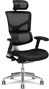 Amazon.com: X-Chair X2 Management Task Chair, Black K-Sport Mesh Fabric ...