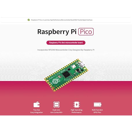 Mua Waveshare Raspberry Pi Pico Microcontroller Board with RP2040 Chip ...