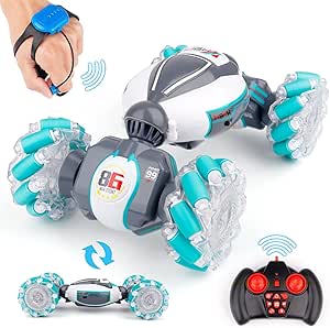 Amazon.com: Gesture RC Stunt Car Toys for 6-12 yr Boys - Best Birthday ...