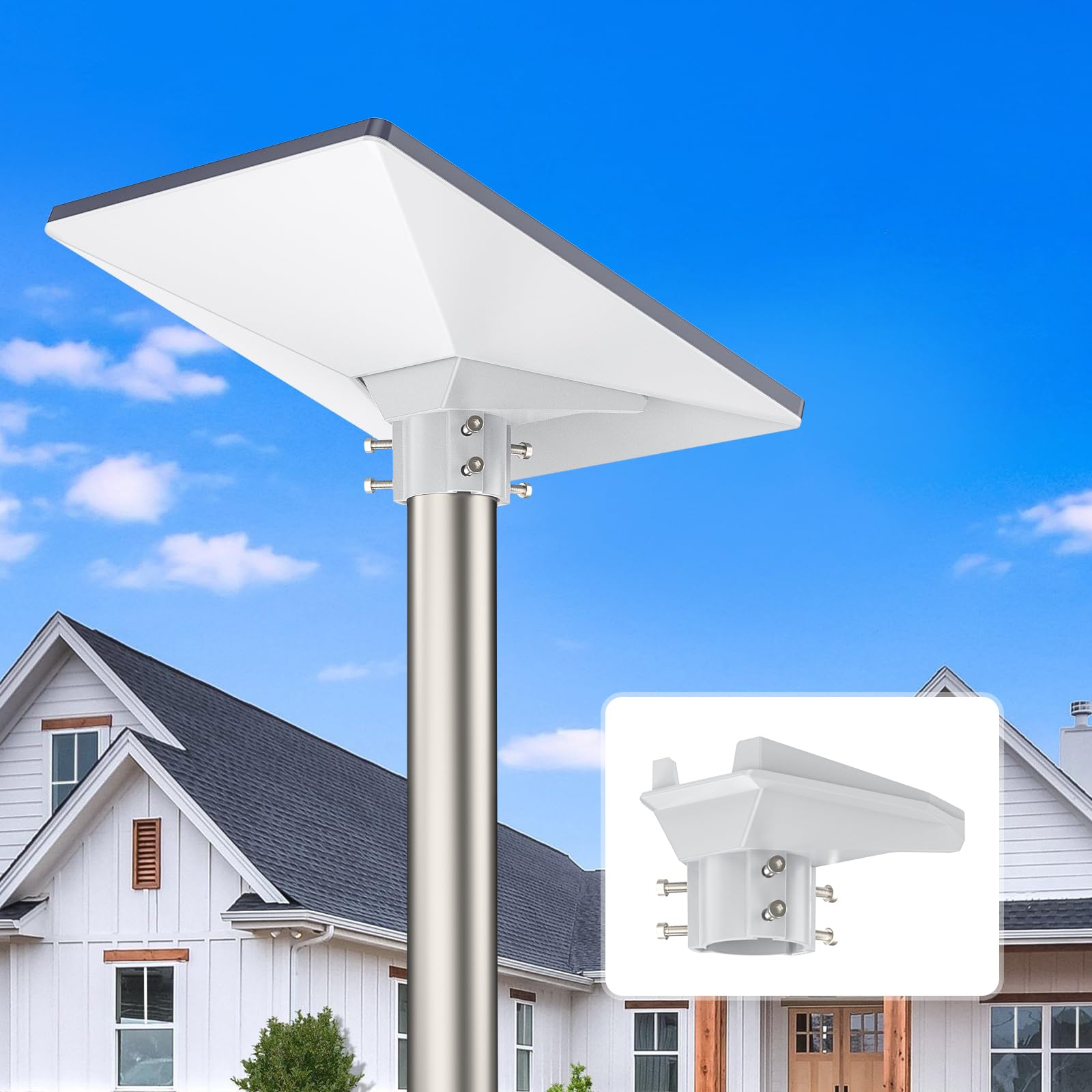 QUIDDITY Starlink Mini Mount - ABS Starlink Mini Pipe Adapter & Compact ...